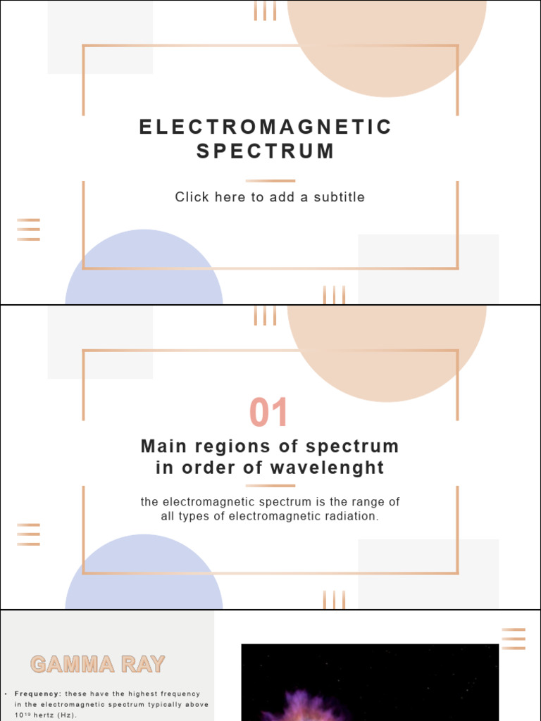 Electromagnetic Spectrum | PDF