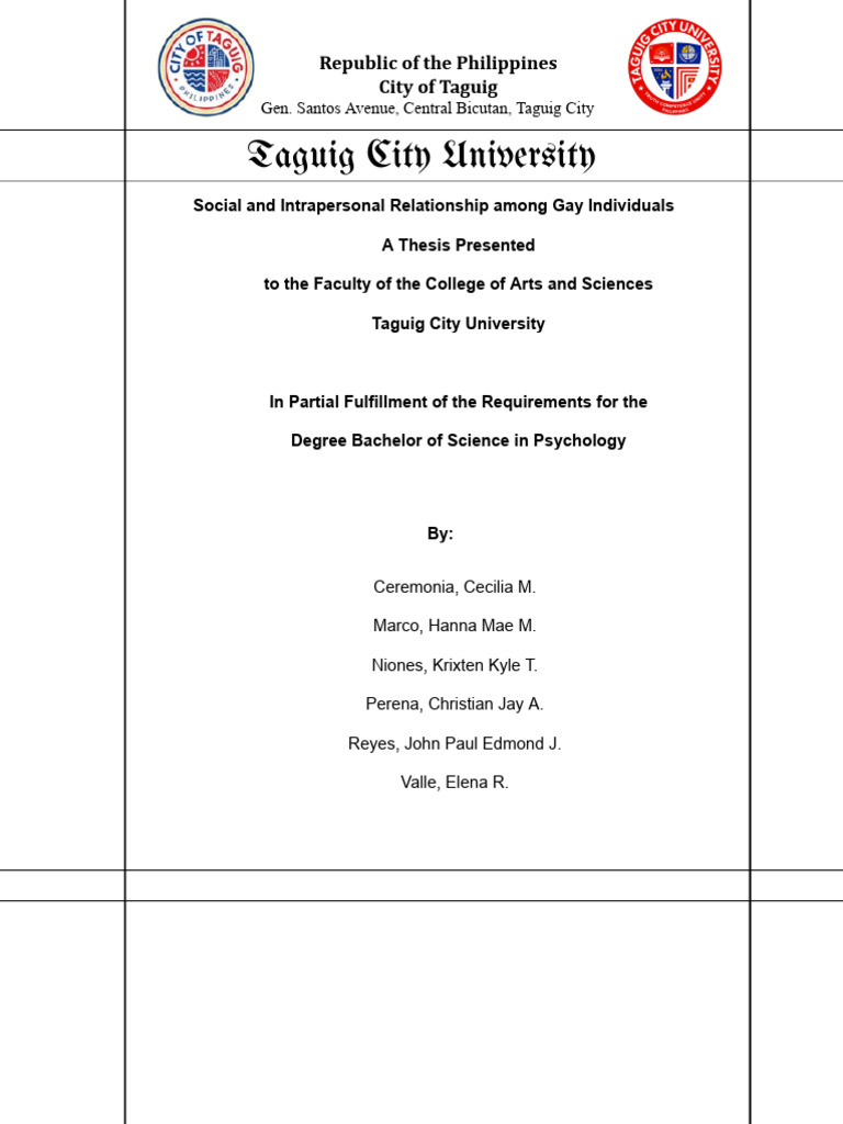 UPDATED-Group 3 - Thesis Paper | PDF | Psychological Resilience ...