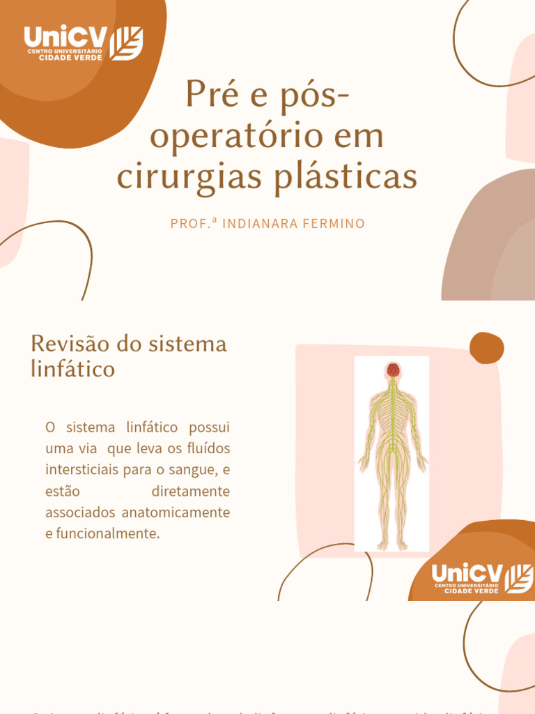 Material Complementar Pré e Pós Operatório | PDF
