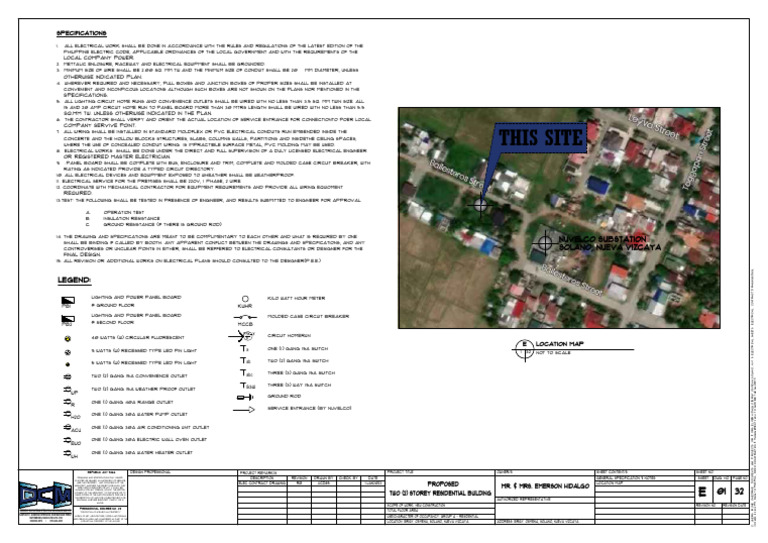 General Notes & Specifications ELECTRICAL | PDF