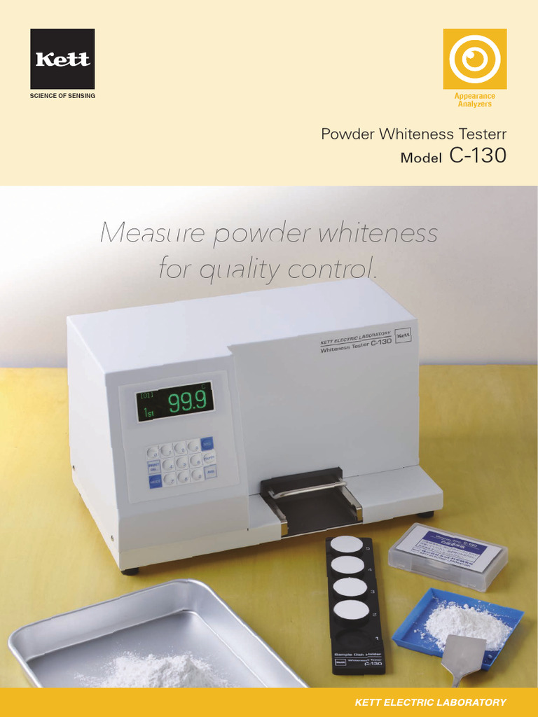 Kett-c-130 Brochure e Rev0101 Web | PDF