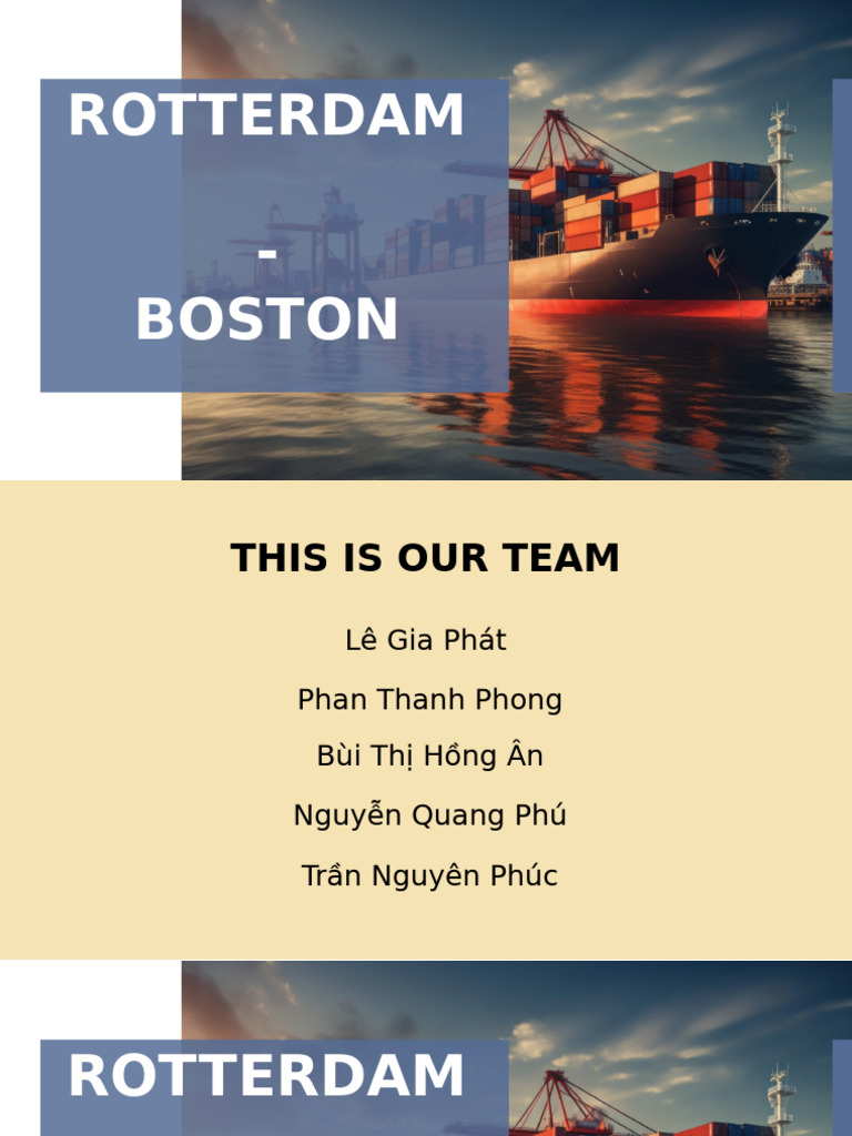 Nhóm 1 Rotterdam - Boston | PDF