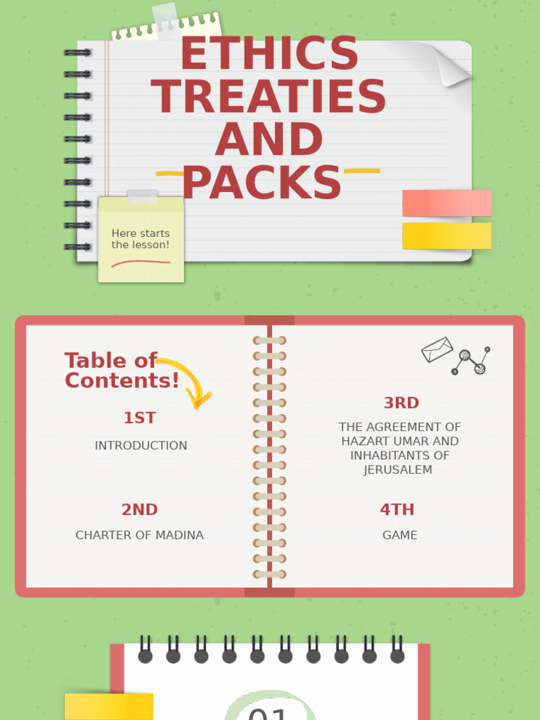 Notebook Lesson XL by Slidesgo | PDF