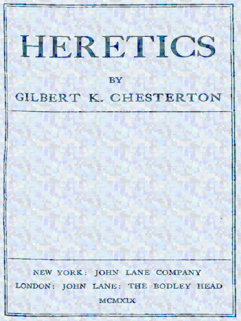 Heretics | PDF