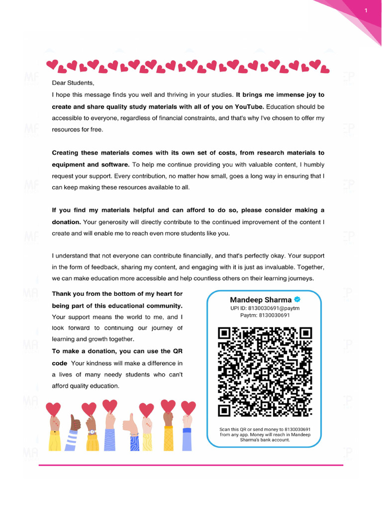 30+ Most Important Questions For Class 12 Physics Final Exam 2024 | PDF