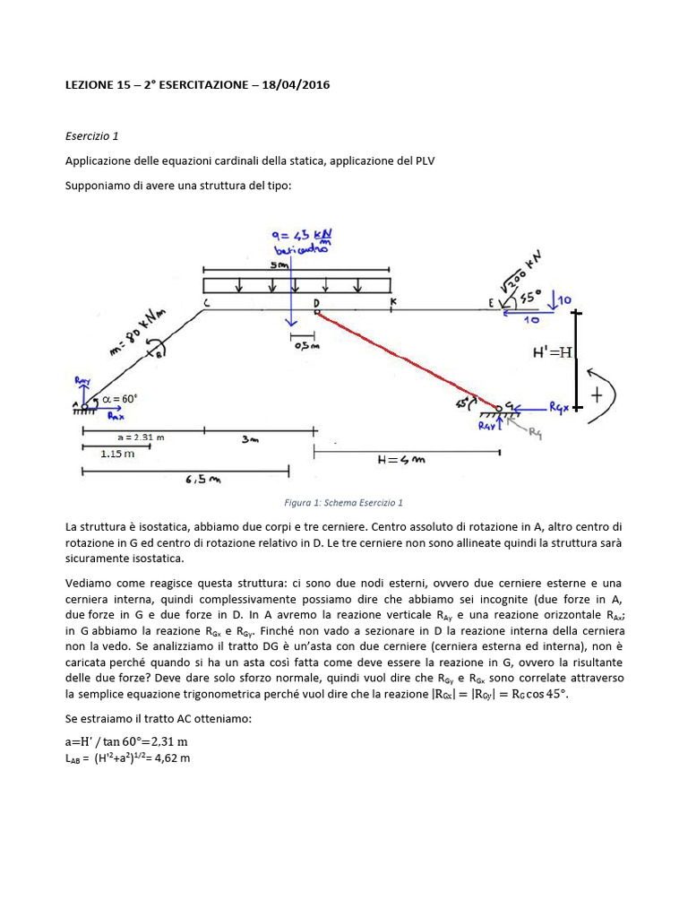 Lezione 15 - ESERCITAZIONE 2 -18 APRILE | PDF