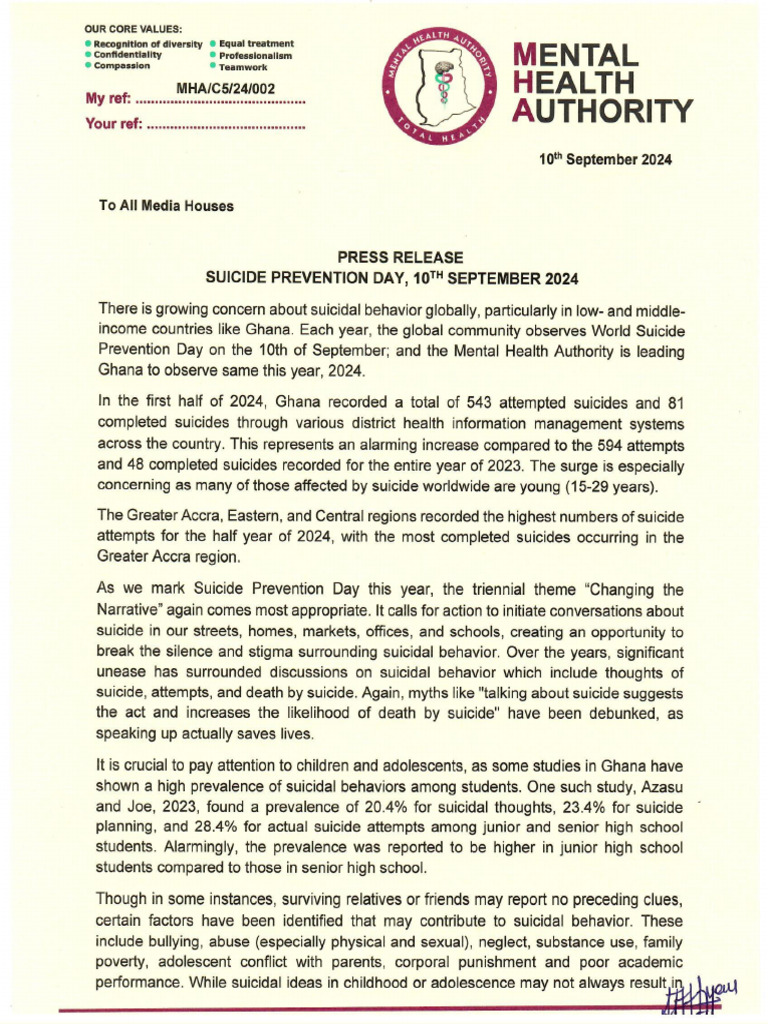 Press Release-2024 WSPD | PDF