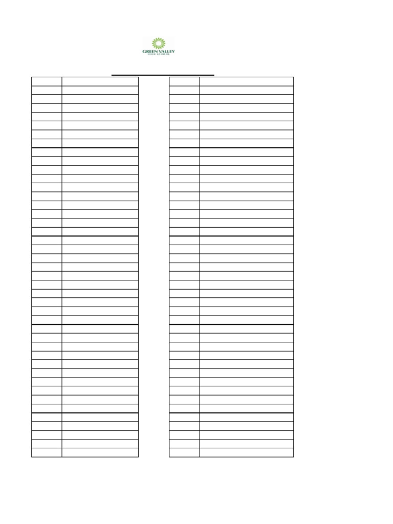 Roll List GR Xi-D | PDF