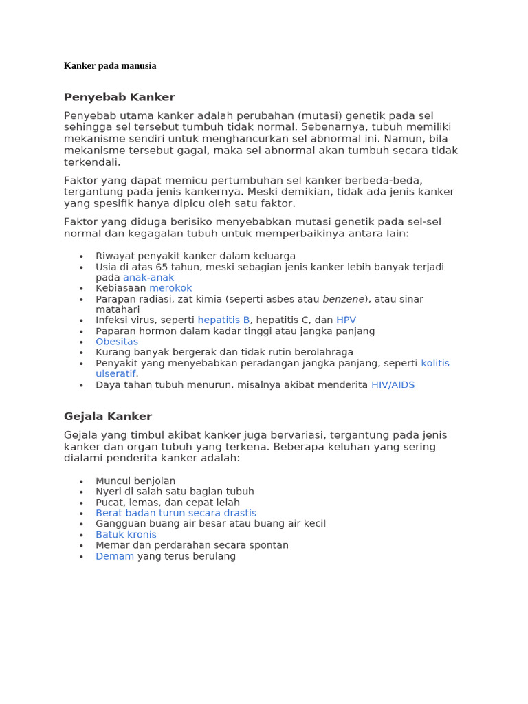 Kanker | PDF
