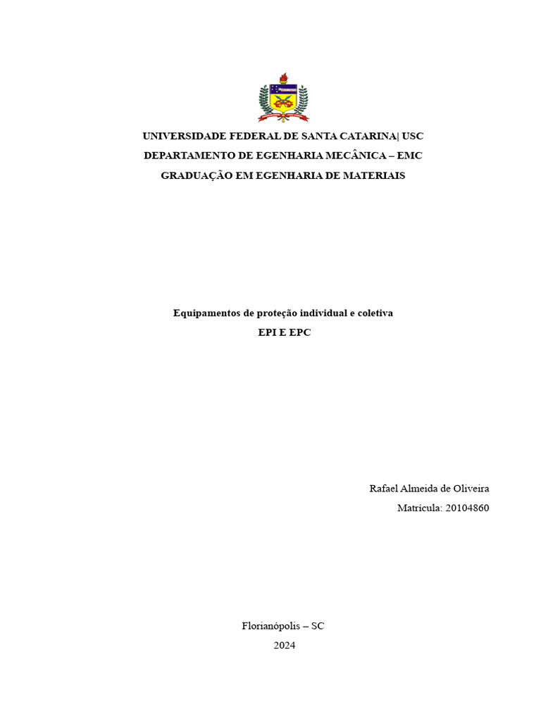 Epi e Epc-Rafael | PDF