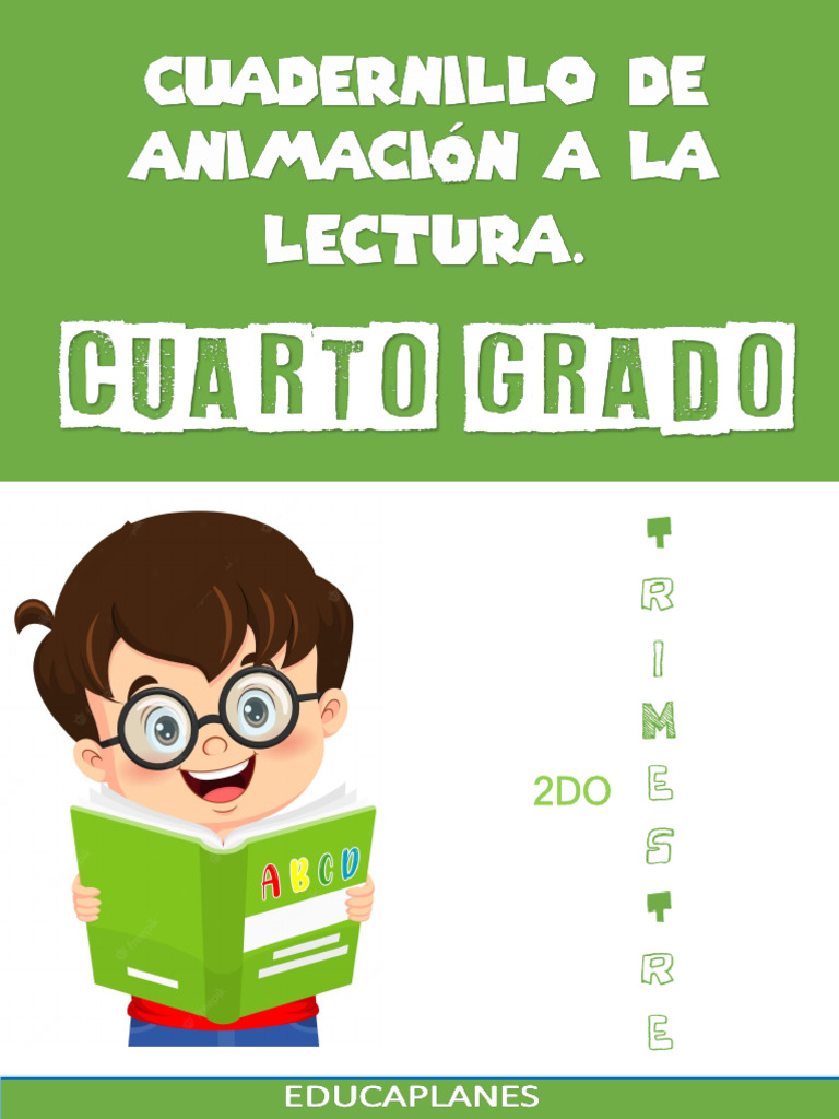 4to - Cuadernillo Animación A La Lectura 1er Trimestre | PDF