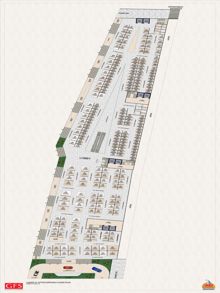 UPPER & Lower GROUND FLOOR BOOKING PLAN | PDF