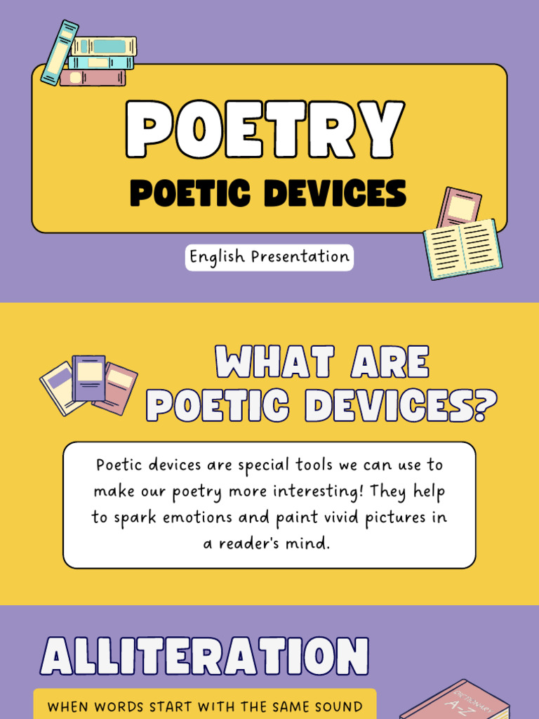 Exploring Poetic Devices in Poetry | PDF
