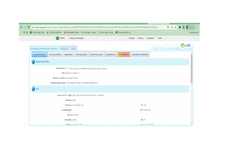 Diploma Ed Especial - Consulta E-Mec | PDF