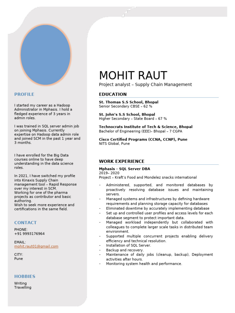 Mohit Raut 2023 | PDF