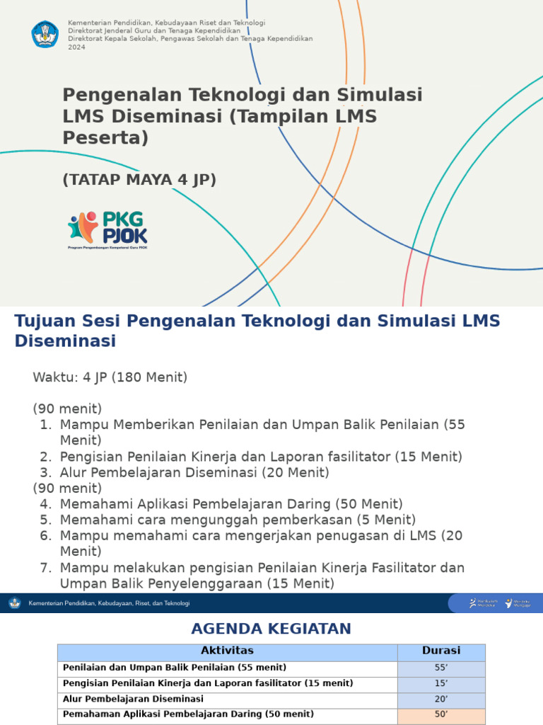 Pengenalan Teknologi Dan Simulasi LMS | PDF