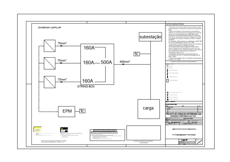 Diagrama Elétricos Dos Inversores e GRID ZERO | PDF