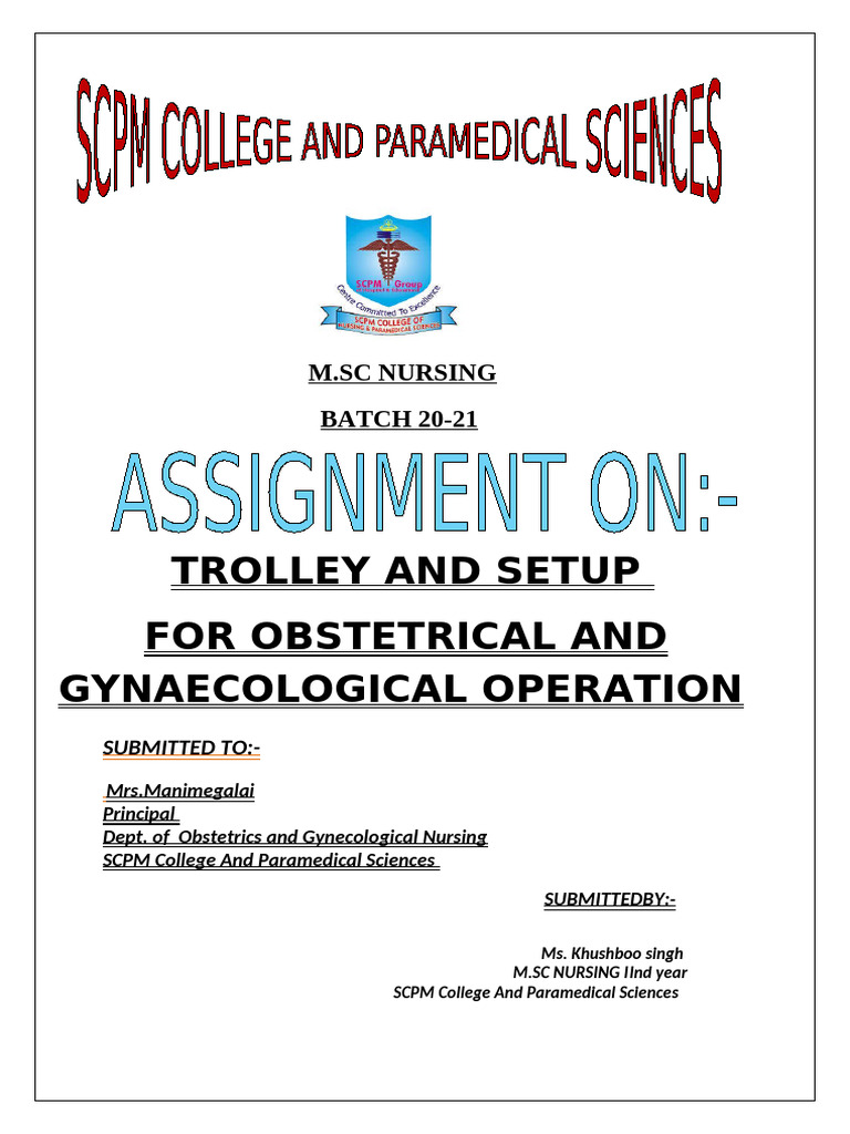 Trolley Setup | PDF