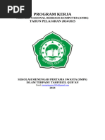 Program Kerja Anbk 2024-2025 | PDF