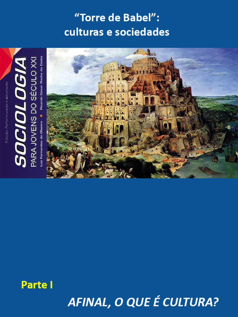 SLIDES - Cap 04 - Cultura - Torre de Babel - Parte I | PDF