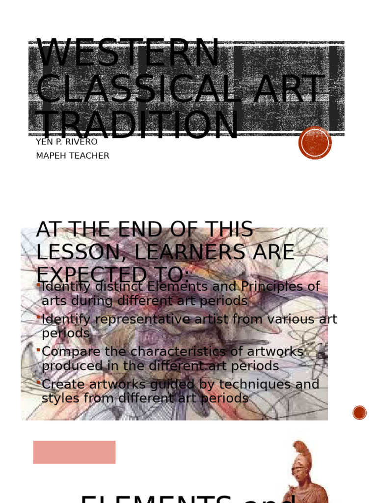 Western Classical Art Tradition | PDF | Paintings | Art