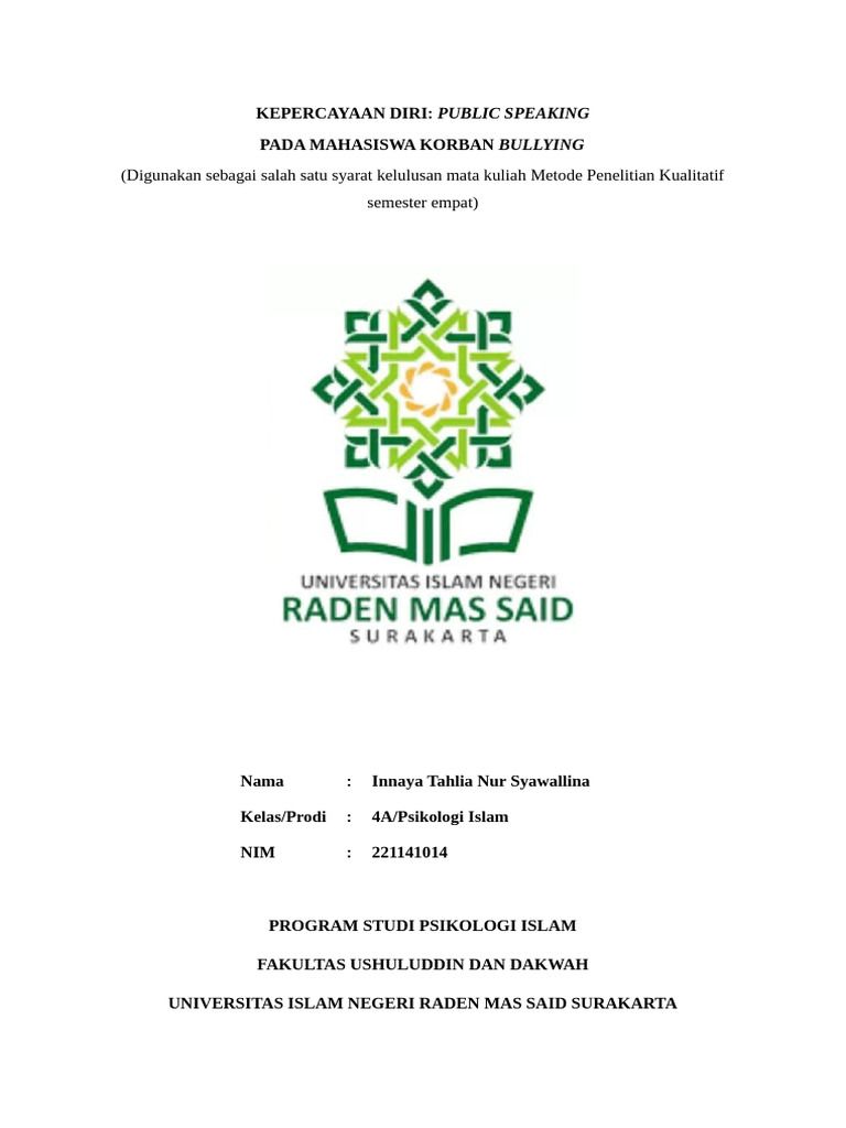 Tugas Mini Skripsi | PDF
