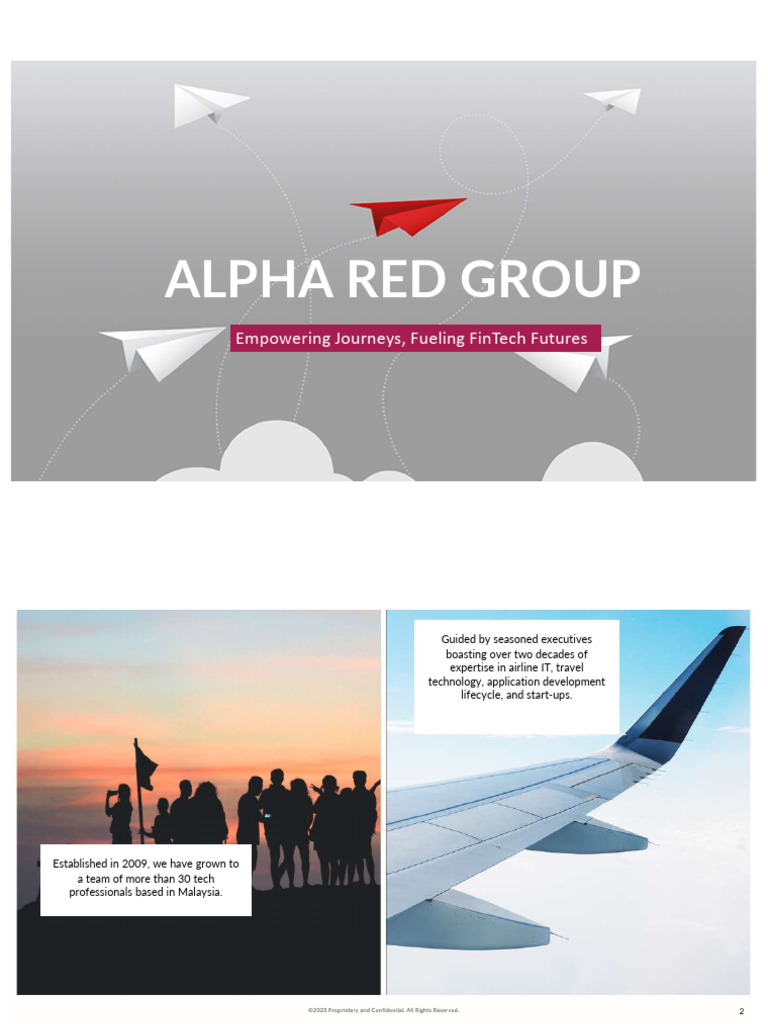 Alpha Red Group Portfolio 2024 | PDF