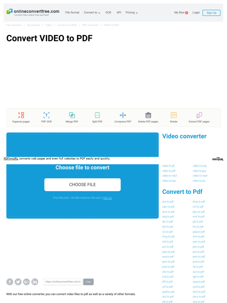 Onlineconvertfree Com Convert-Format Video-To-Pdf | PDF