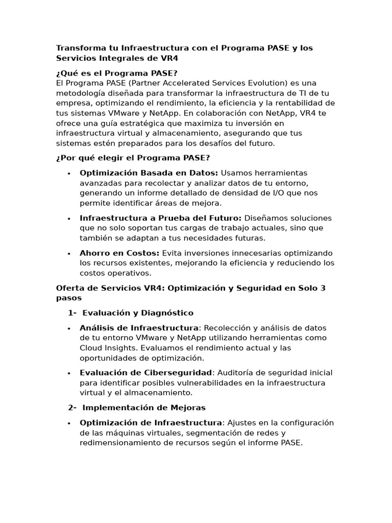 VMware VR4 Flyer | PDF