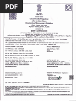 Aadhar Dob Self Declaration Form Hindi | PDF