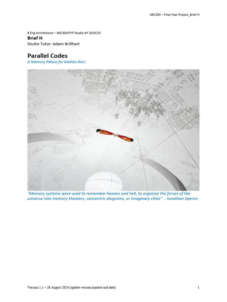 Brief H - Parallel Codes | PDF