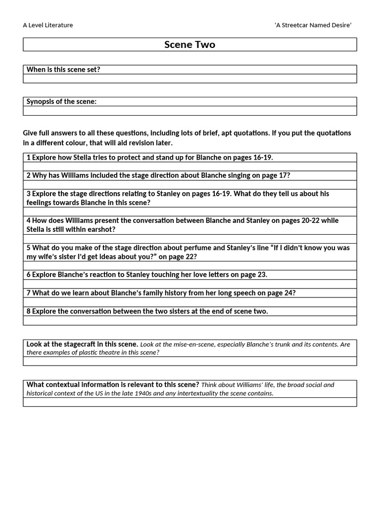 ASND Scene Two | PDF