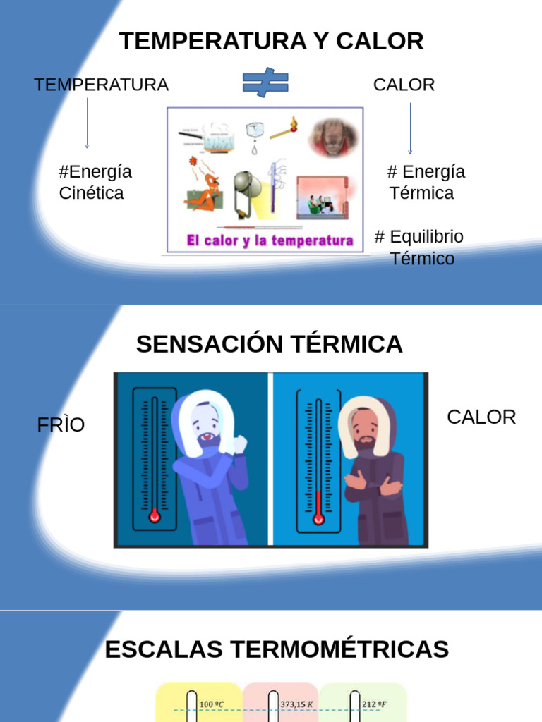 2º Powerpoint de Calor y Temperatura. Final | PDF