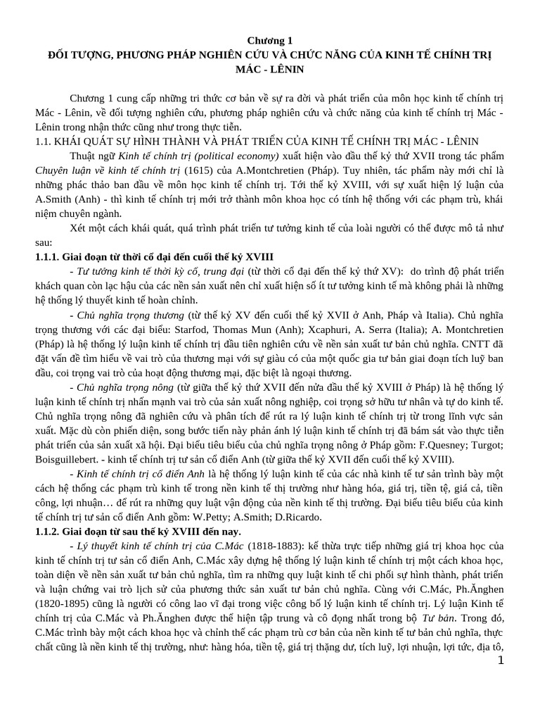 Bài Gi NG KTCT - KC | PDF