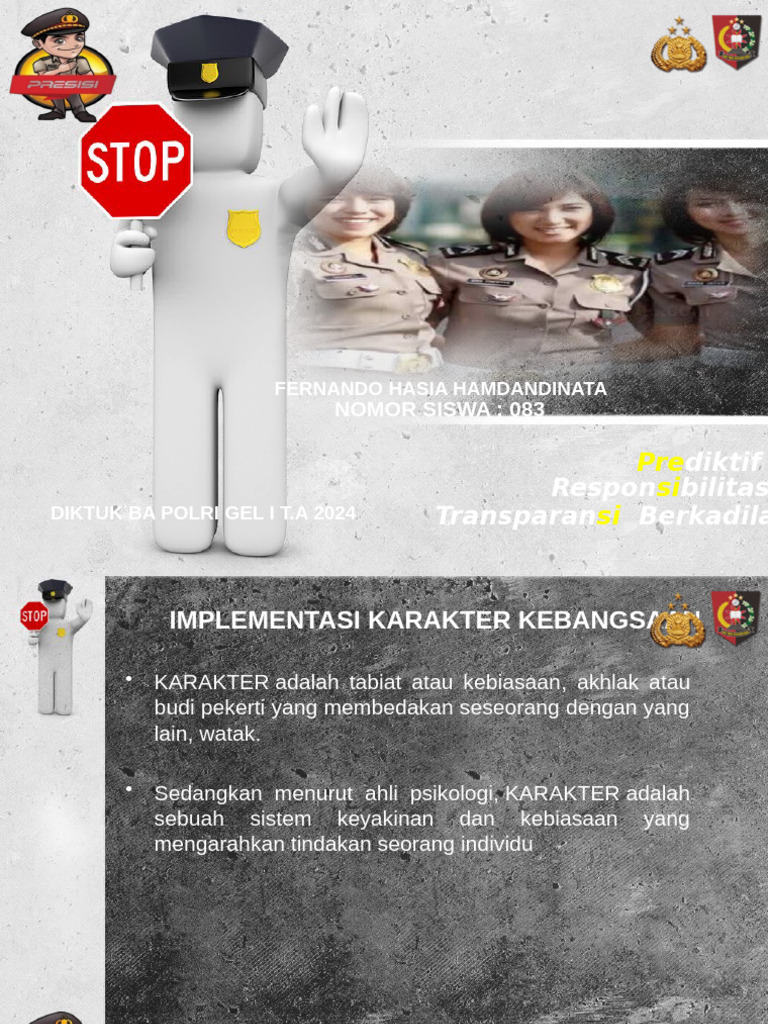 Karakter Kebangsaan | PDF