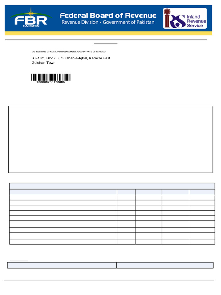 FBR Exemption Certificate Under Section 153 | PDF | Taxes | Income Tax