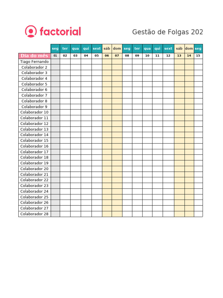 Planilha-Escalas-Folga-2024 Boka | PDF