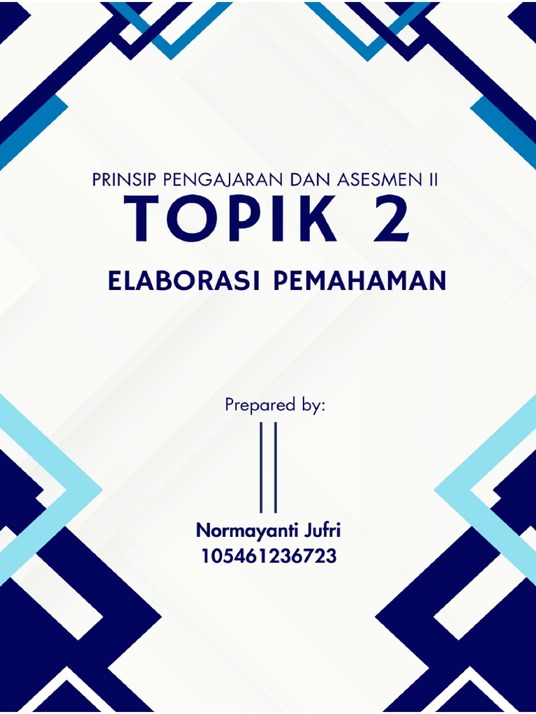 T2 Elaborasi Pemahaman | PDF