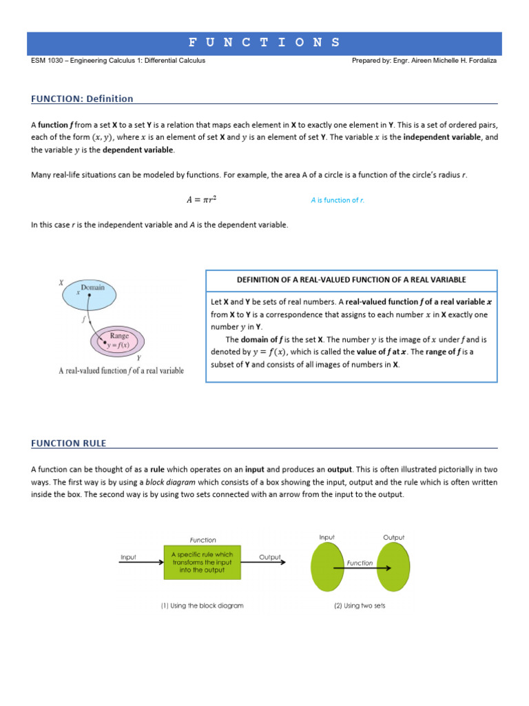 1 Functions Pdf