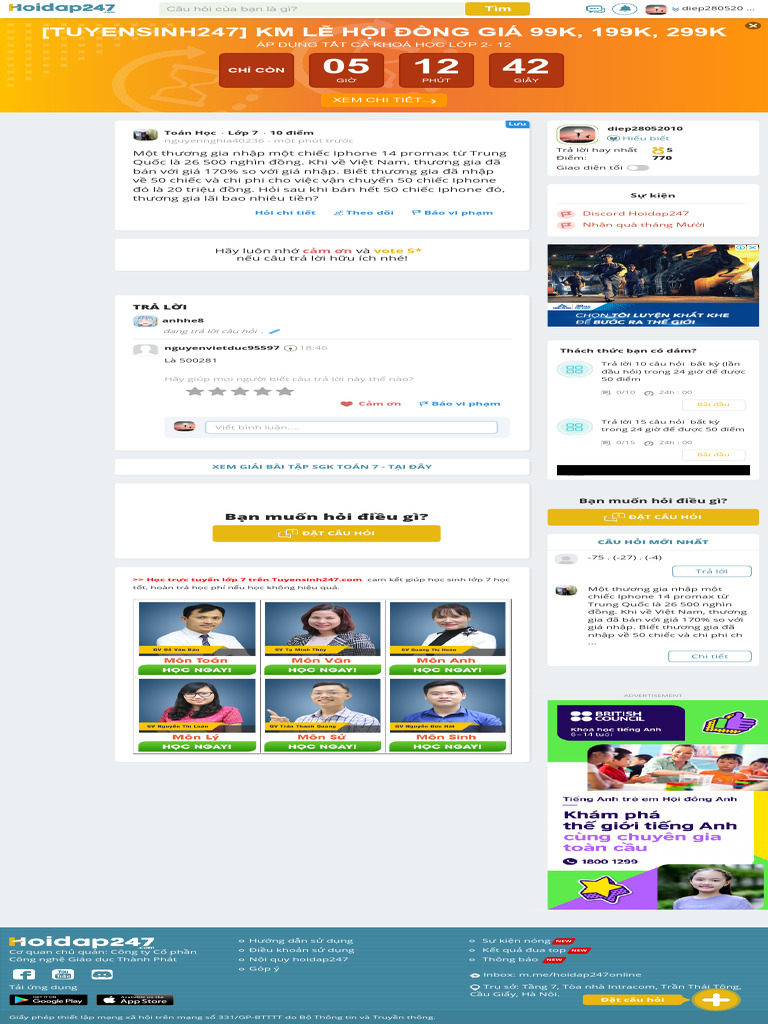 (Tuyensinh247) KM L H I NG GIÁ 99K, 199K, 299K: B Nmu NH I I U Gì? | PDF