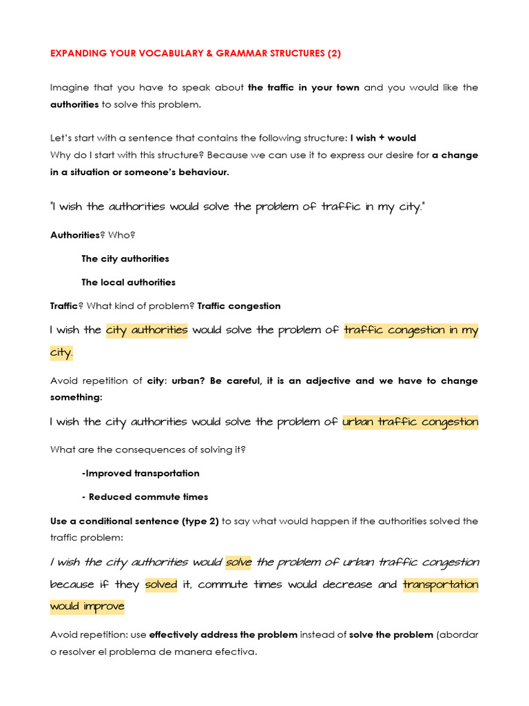 Expanding Your Vocabulary | PDF