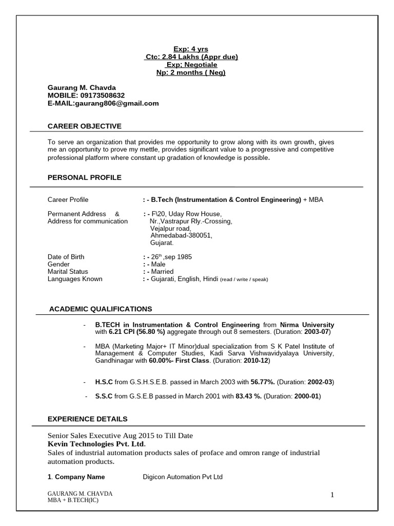 Gaurang M. Chavda | PDF