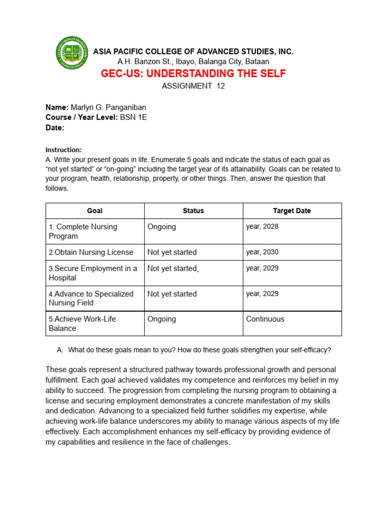 Assignment 12 GEC-US | PDF