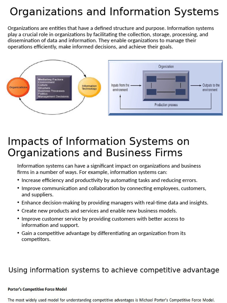 CH-3 Information Systems Organization and Strategy | PDF