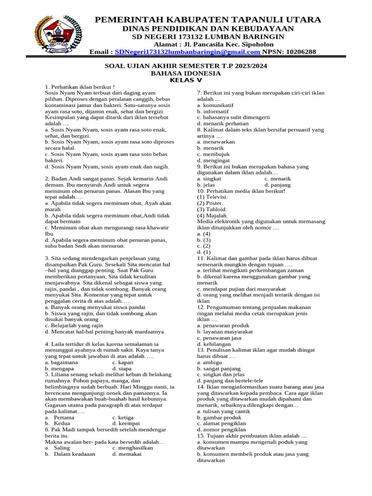 Bahasa Indonesia | PDF