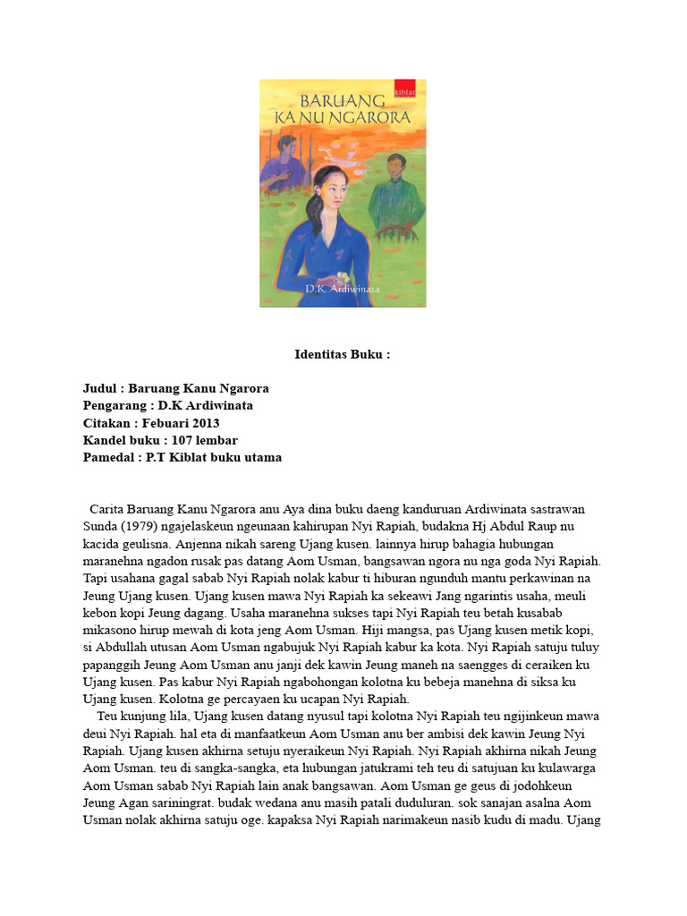 Novel Sunda | PDF