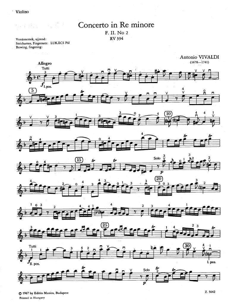 Violin Concerts | PDF