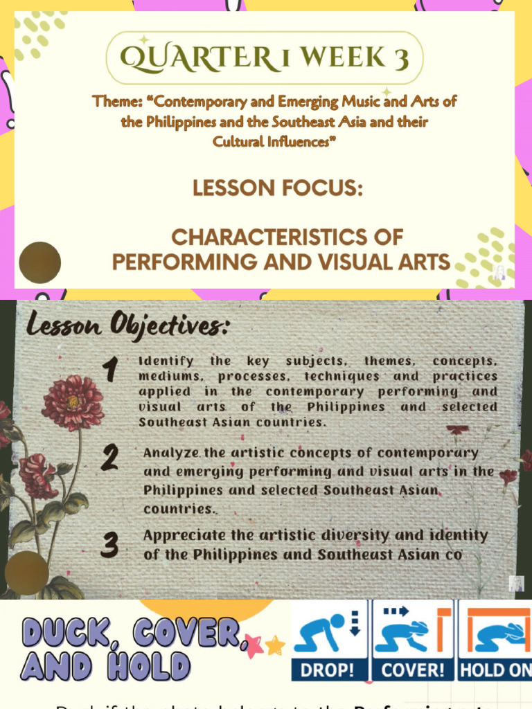 Pop Art Visual Arts Presentation in Yellow Turquoise Magenta White Bold ...