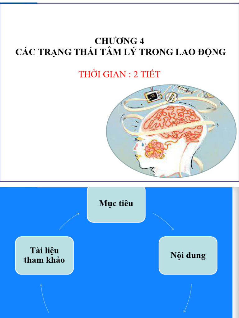 Chương 4 - TCác TR NG Thái TL Trong LĐ | PDF