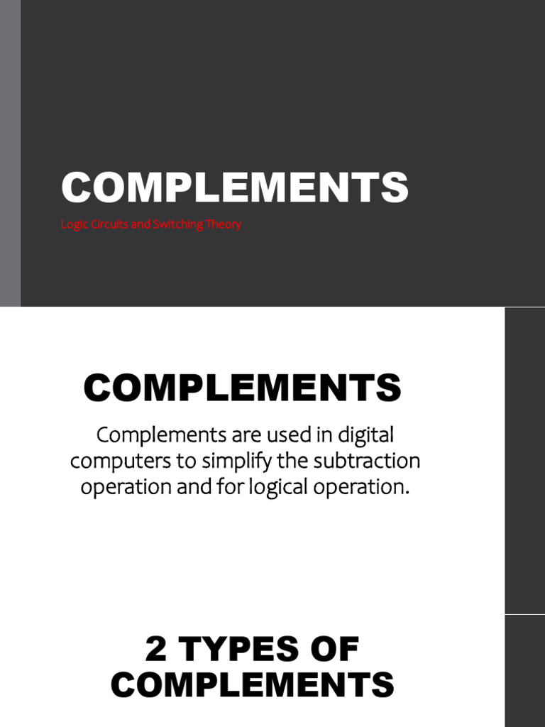 COMPLEMENTS | PDF